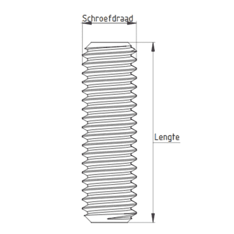 Draadeind - Demontabele verbinding // Rigo Metaal BV